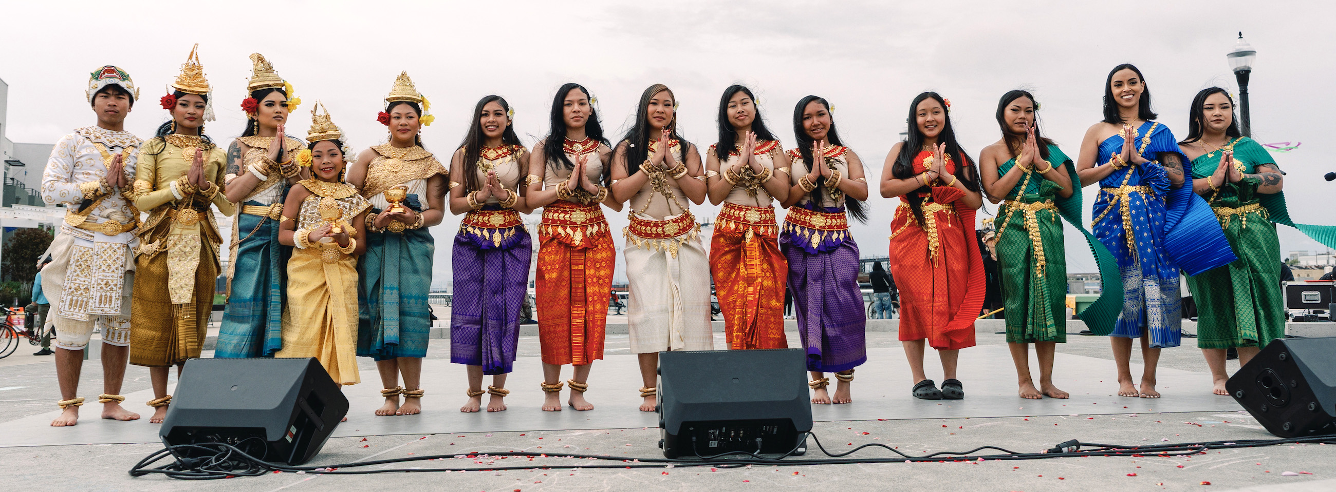 Oakland Khmer Angkor Dance Troupe at the 2025 Rhythmix API Festival